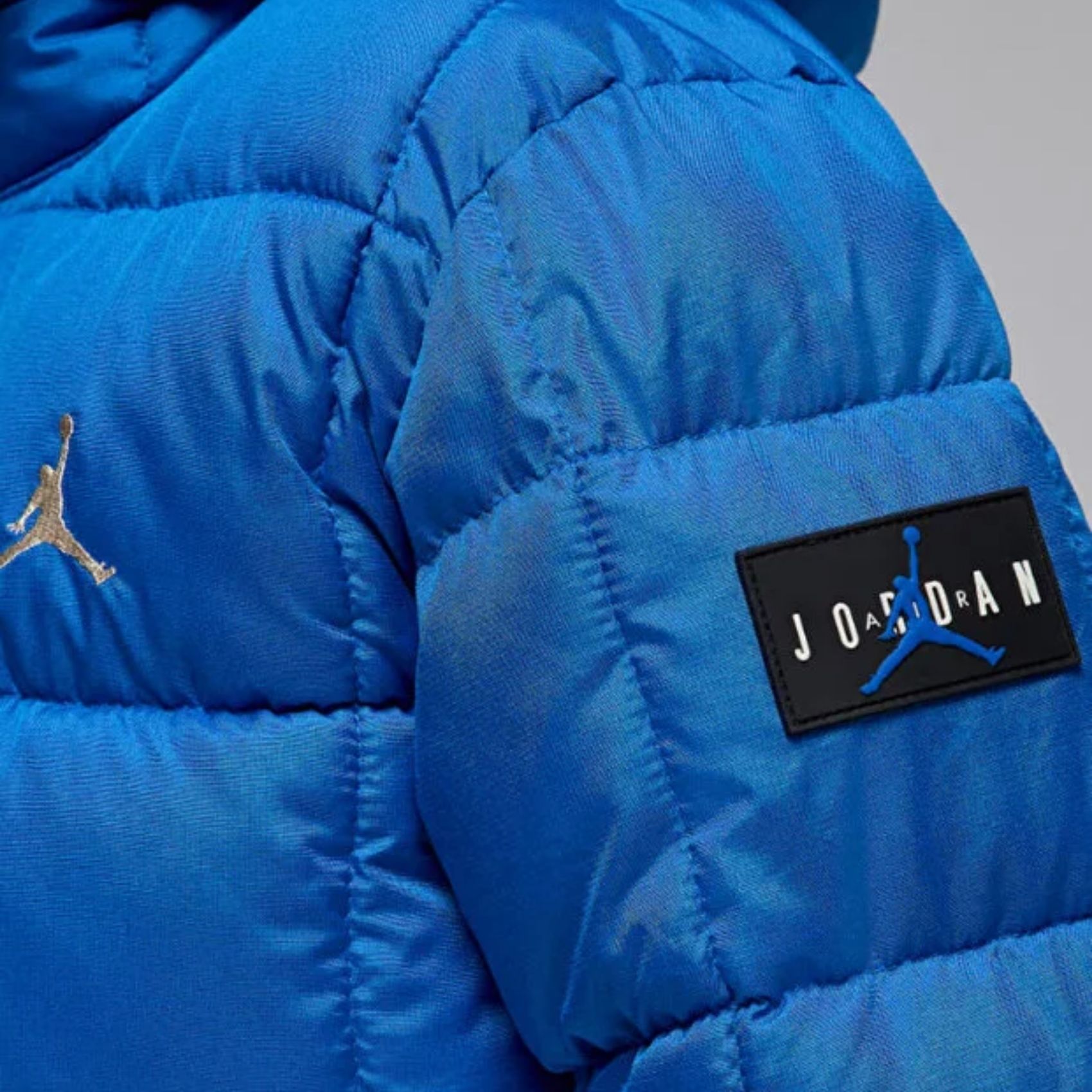Nike Jordan Essential Midweight Puffer Çocuk Mavi Mont 95F009-BB7