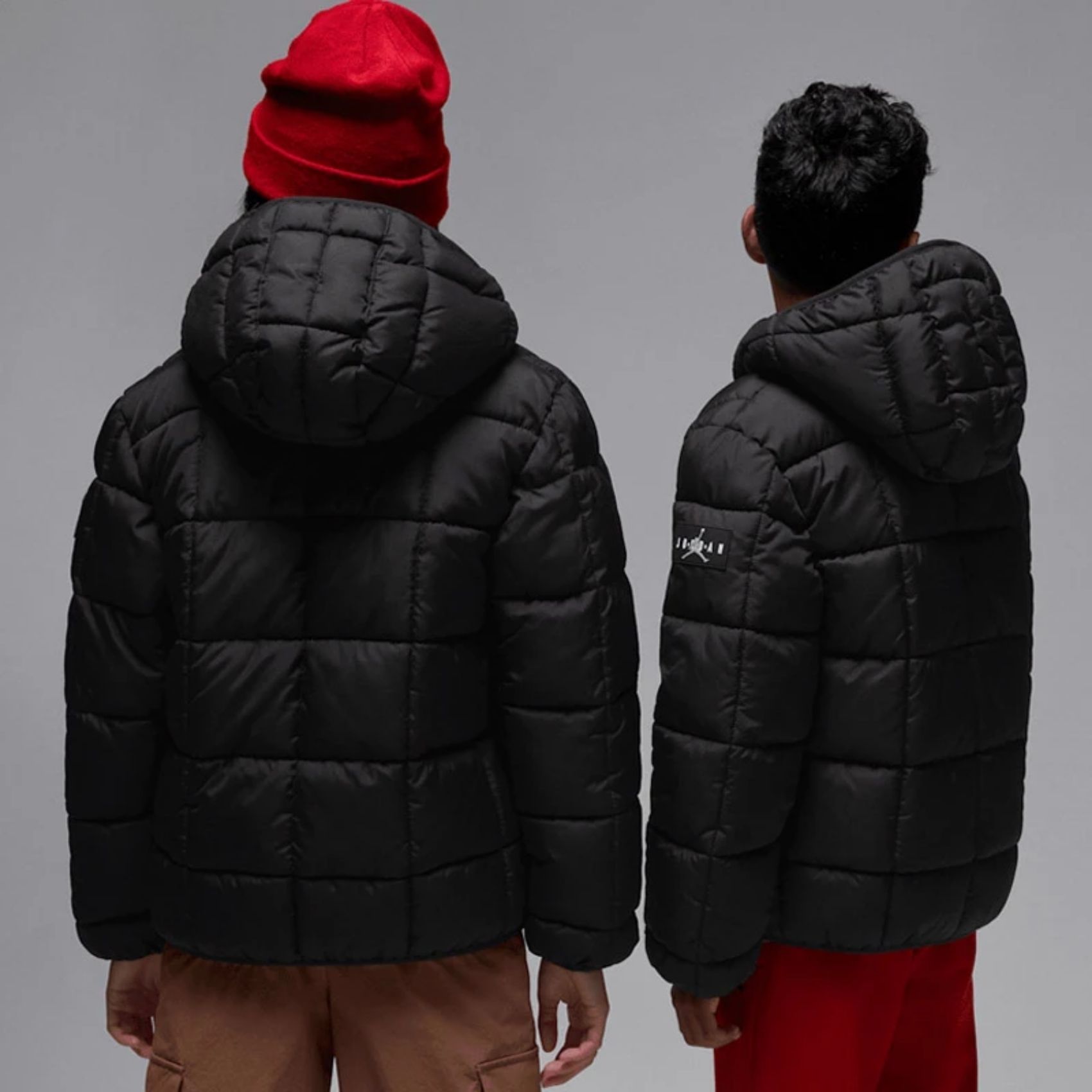 Nike Jordan Essential Midweight Puffer Çocuk Siyah Mont 95F009-023