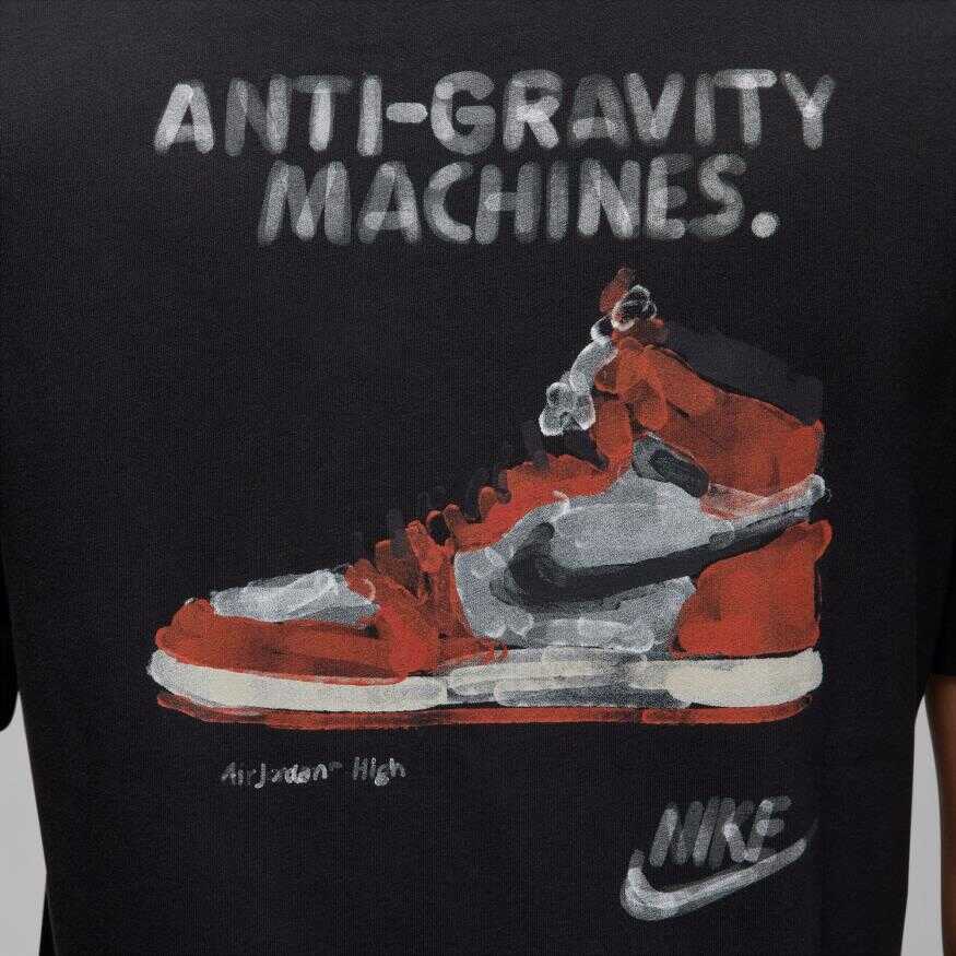 Nike MJ Brand Ss Crew Erkek Tişört FD7029-010