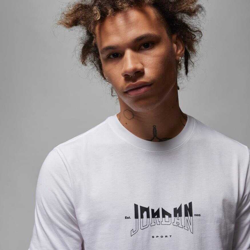 Nike MJ Sport Ss Crew Erkek Tişört FD7001-100