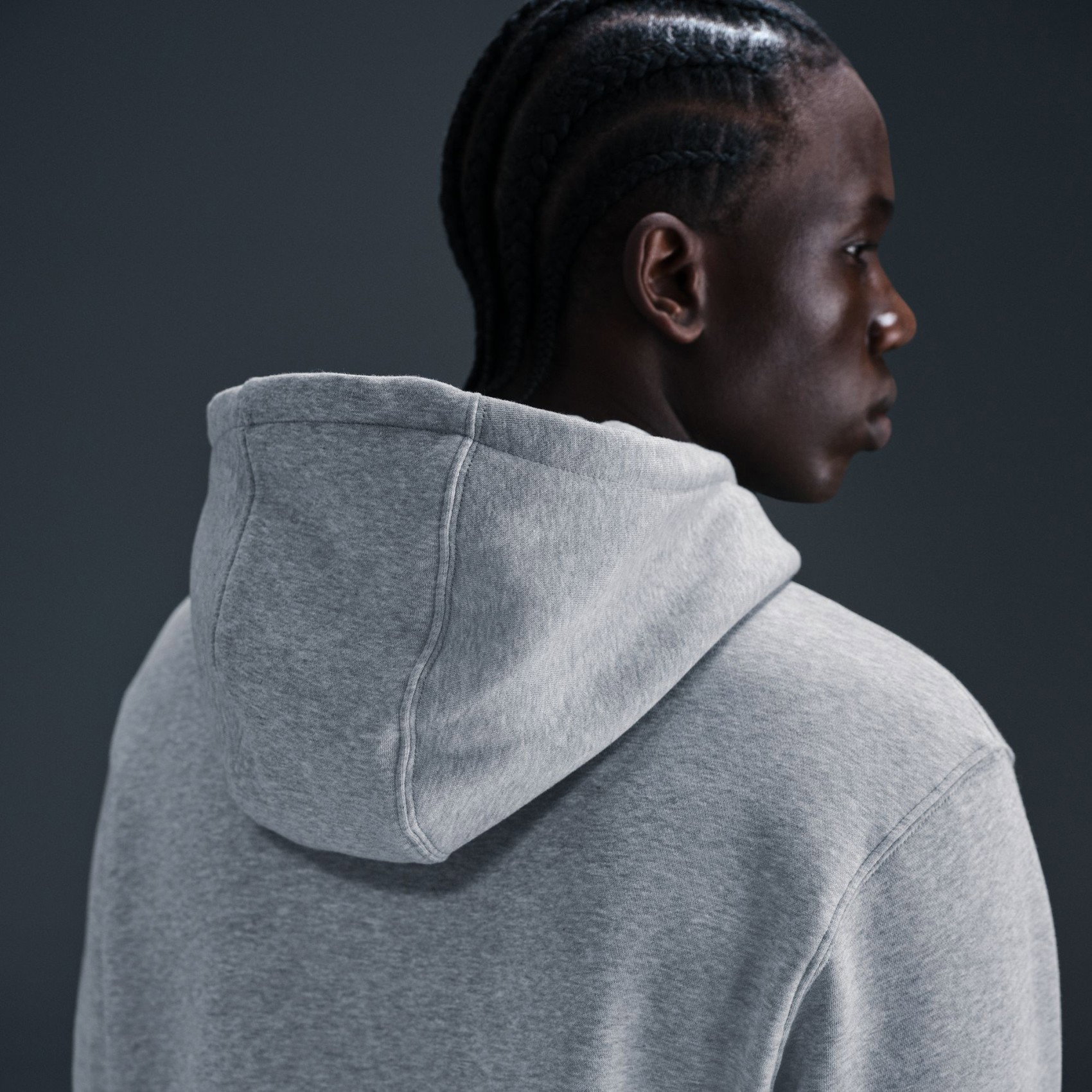 Nike Club BB Po Hoodie Erkek Gri Sweatshirt FN3859-063