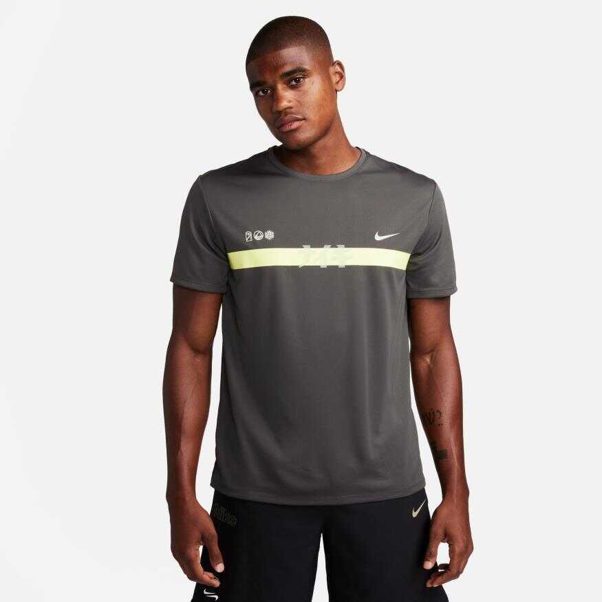 Nike Dri Fit Uv Ss Miler Erkek Tişört FQ8018-254