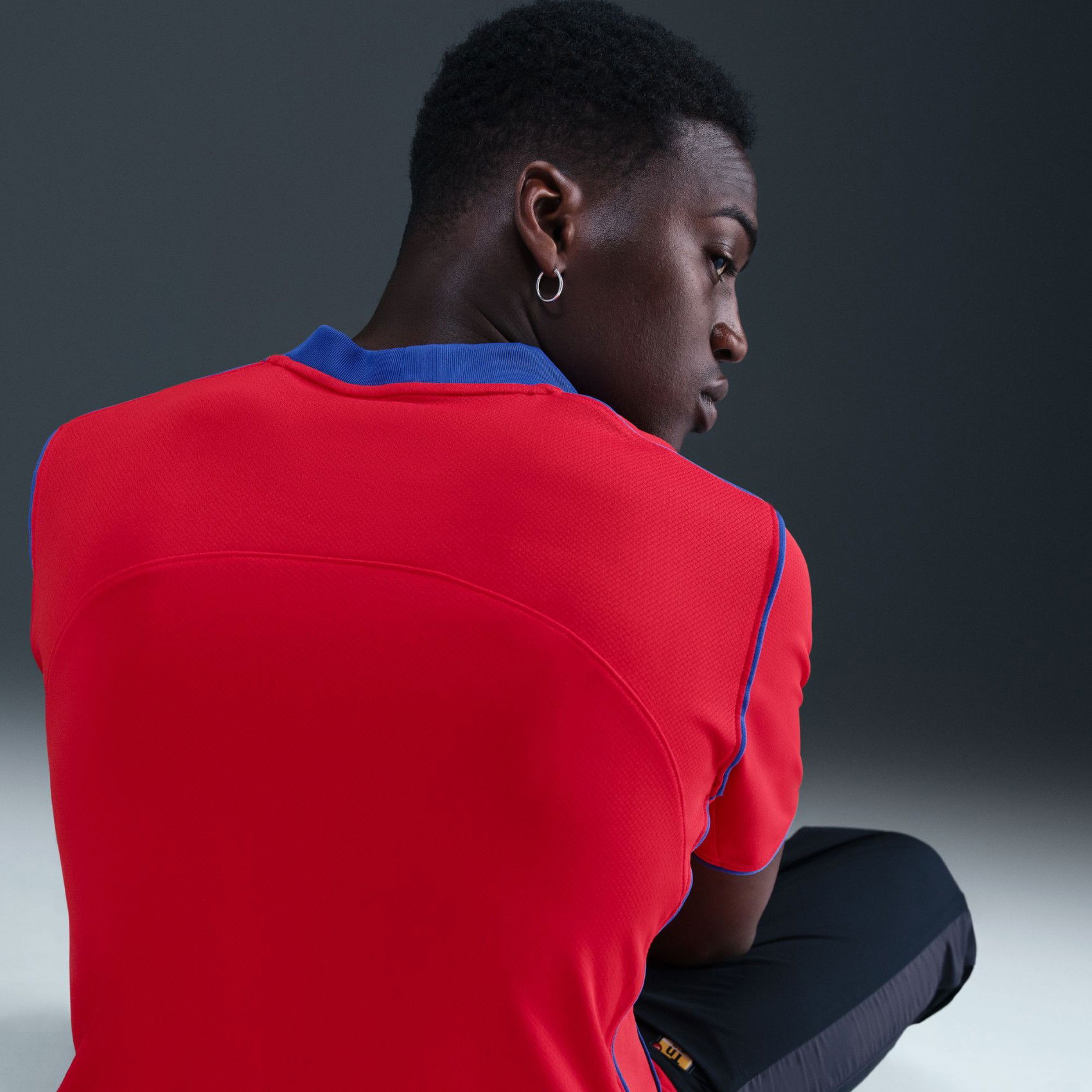 Nike PSG 2025/26 Stadium Dri-FIT Jersey SS Erkek Forma HJ4606-680