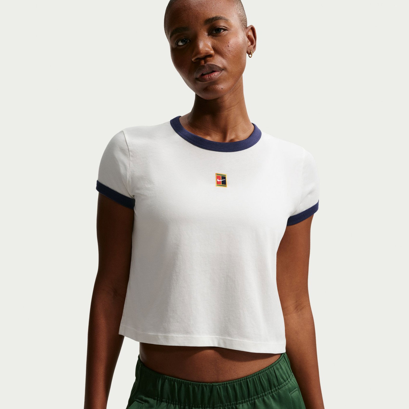 Nike Ss Tee Heritage Racquet Club Mod Kadın Beyaz Tişört IH5059-133