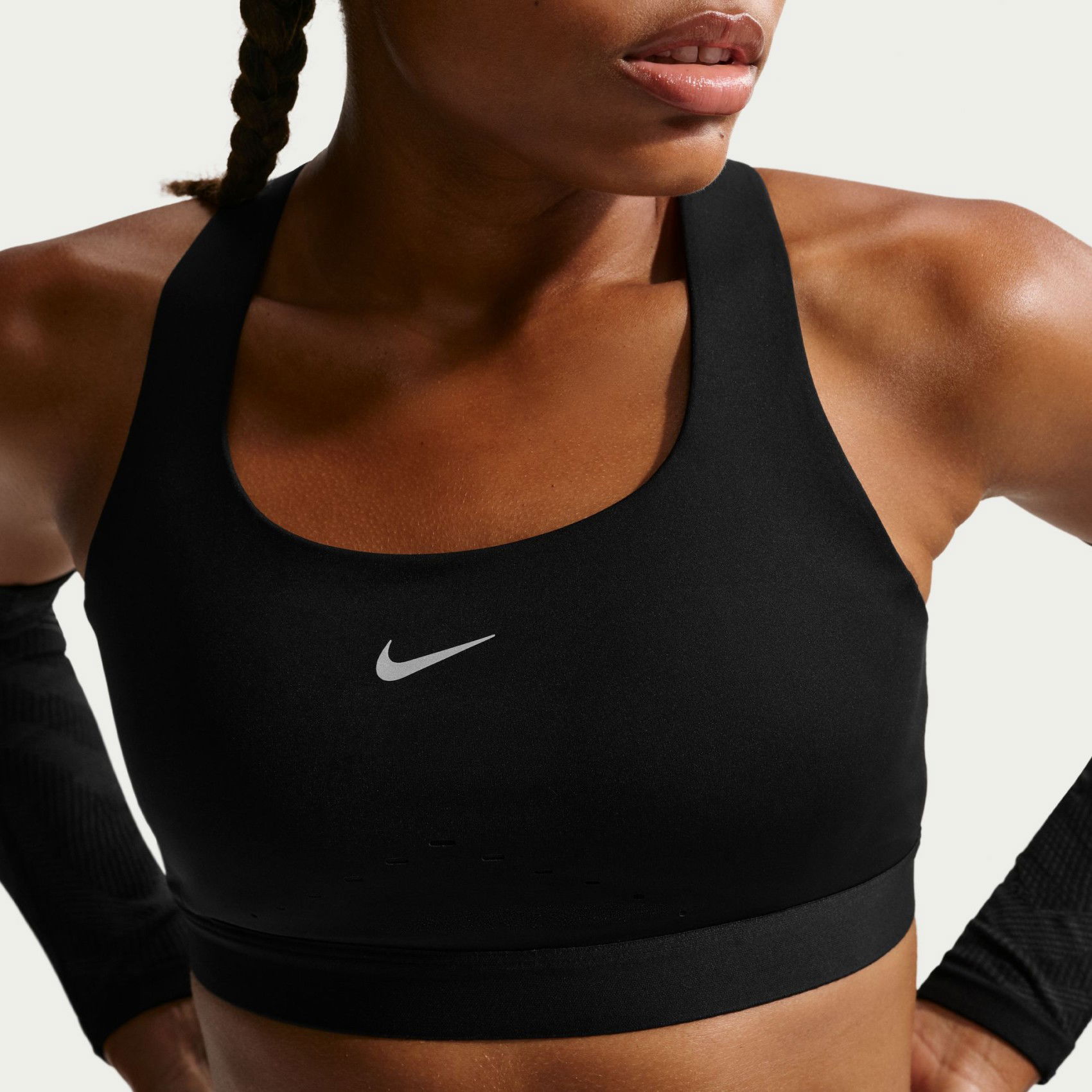 Nike Swift Hs Bra Kadın Siyah Sporcu Sütyeni HM5220-010