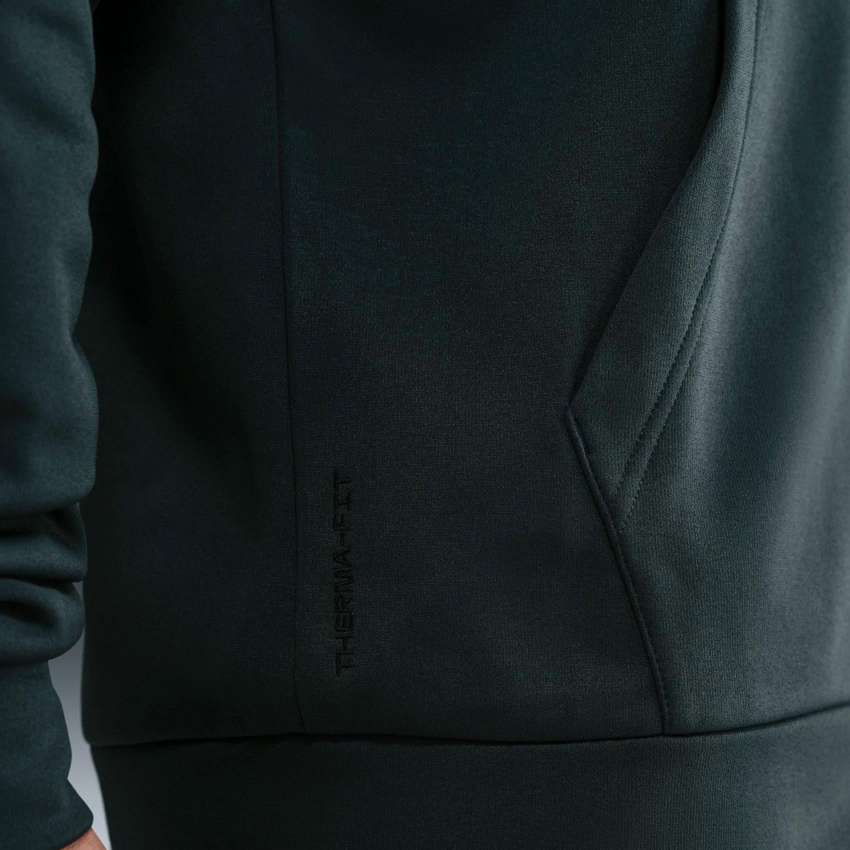 Nike Therma-FIT Hoodie FZ Erkek Yeşil Sweatshirt DQ4830-390